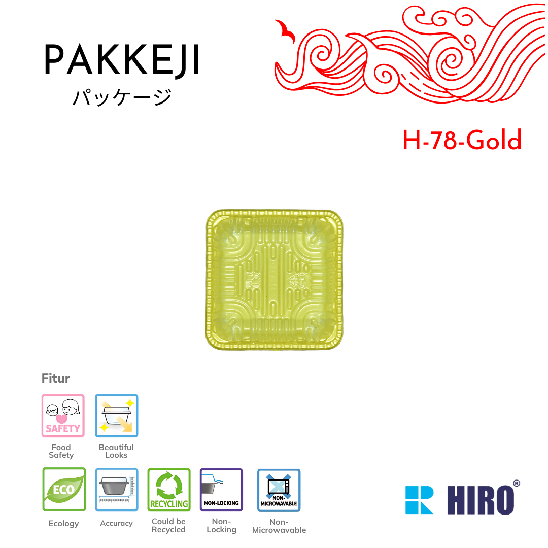 DISPLAY – H-78 GOLD – HIRO FOOD