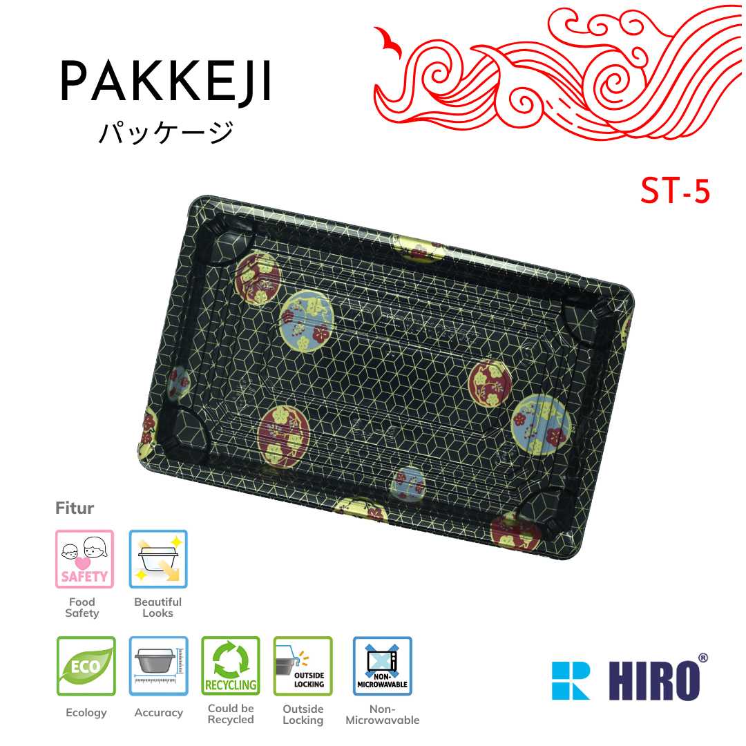 SUSHI TRAY – ST-5 SAKURA – HIRO FOOD